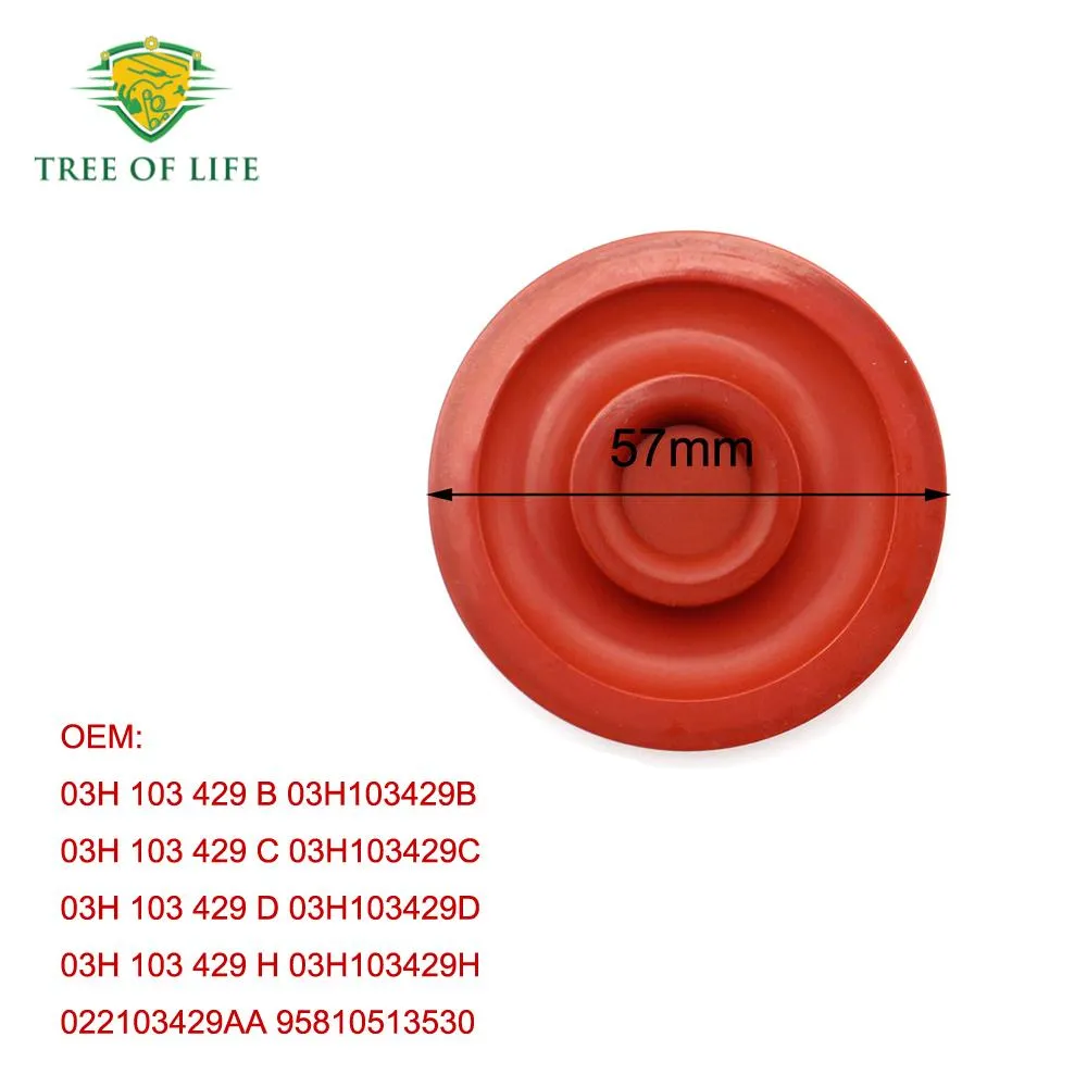 DHgate.com:Engine Valve Cover Diaphragm Membrane Seal For VW Audi Q7 A3 ...