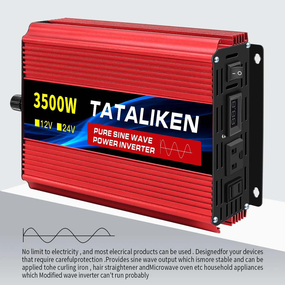 DHgate.com:Pure Sine Wave Inverter, 1600W to 10000W - Safe Car Power ...