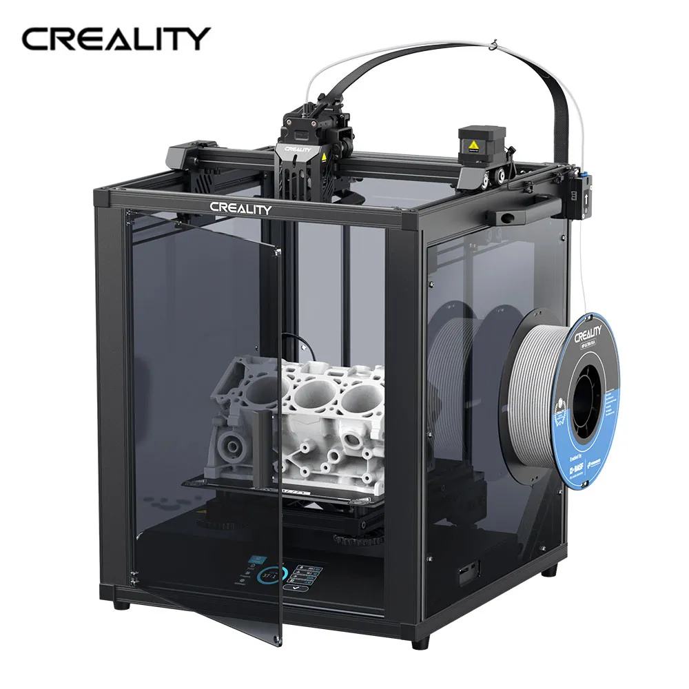CREALITY 3D Ender-5 S1 Printer Enclosure Acrylic Translucent Black ...