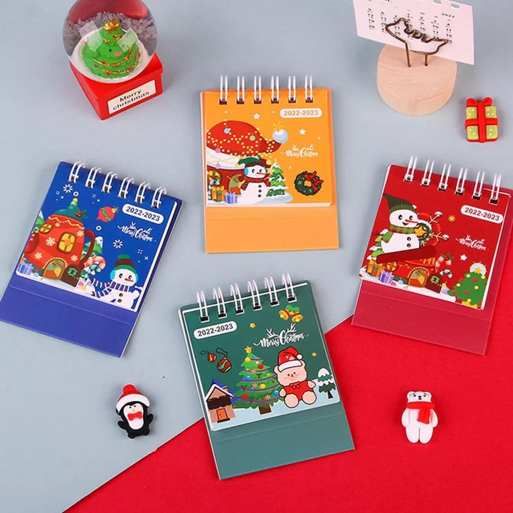 Advent Calendar Bright Color Table Calendar Double Coil Design Twin ...