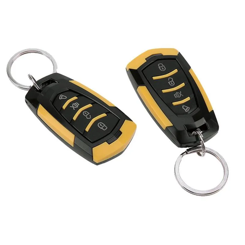 Advanced Car Alarm System: Remote Central Locking Kit, LED Indicators ...