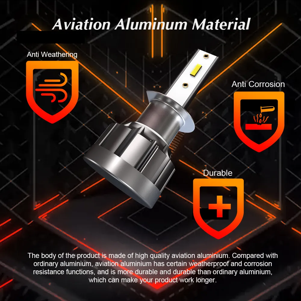 led light h7 Combo for Suzuki Grand Vitara 2006-2013 - 4x High/Low CSP Bright Lamp Kit 9005 H7