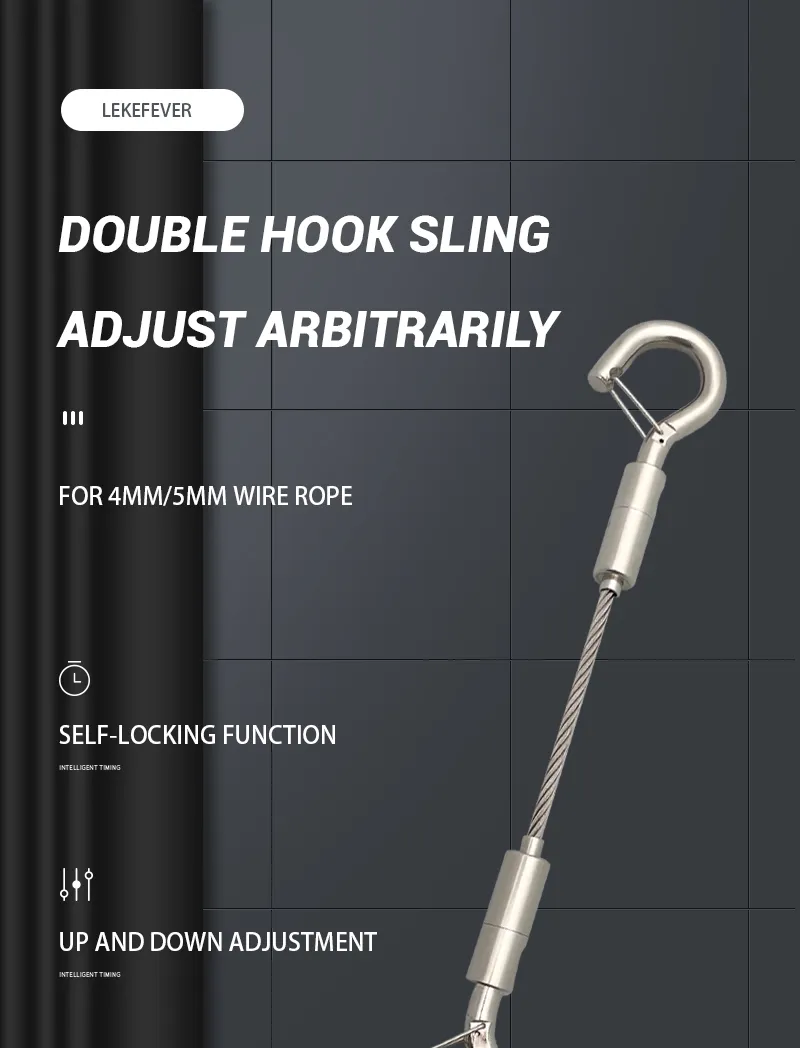 DHgate.com:4-5mm Adjustable Heavy-Duty Wire Rope Spring Hooks for ...