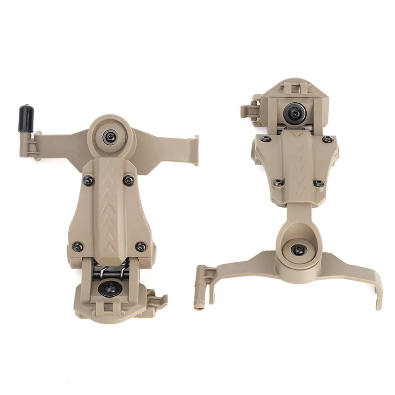 Z TAC Tactical Helmet Headset Adapter ARC Rail Mount For COMTAC II/III ...