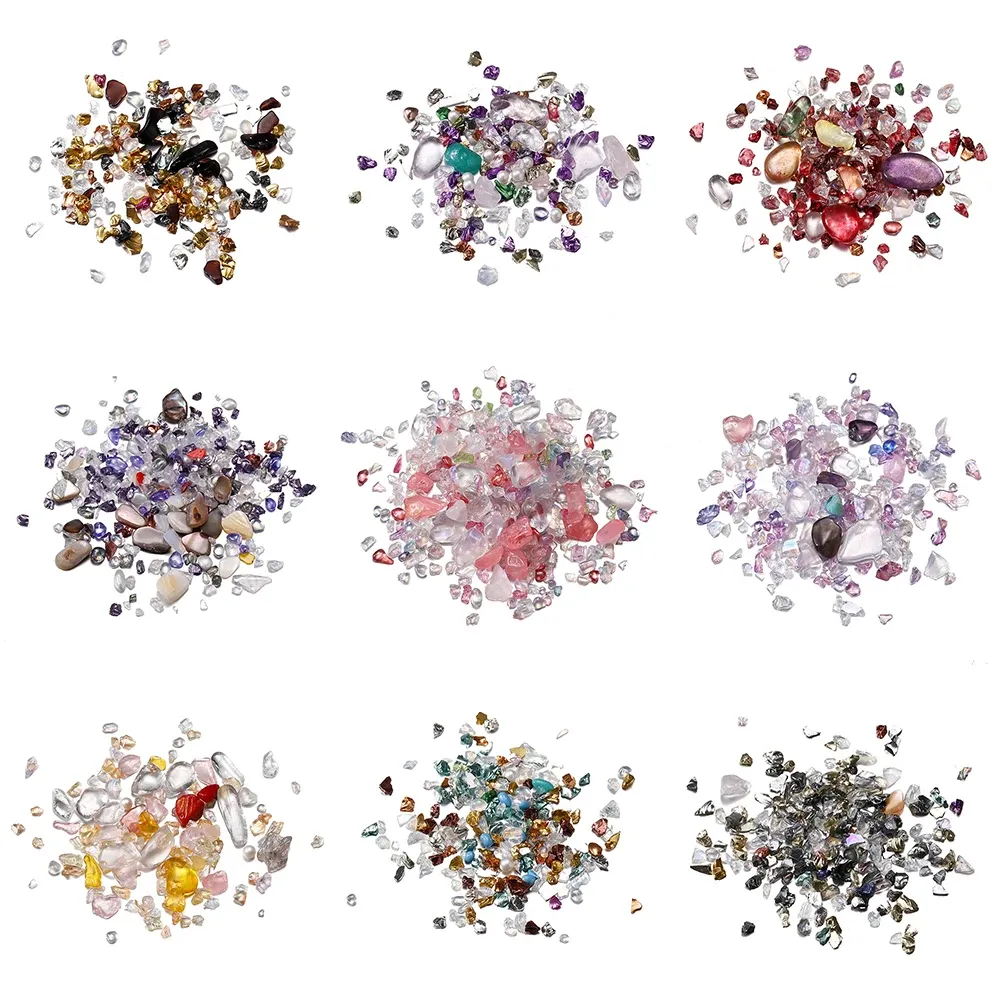 20g and 50g Mixed Glass Crushed Stone Fillers for Epoxy Resin Mold and ...