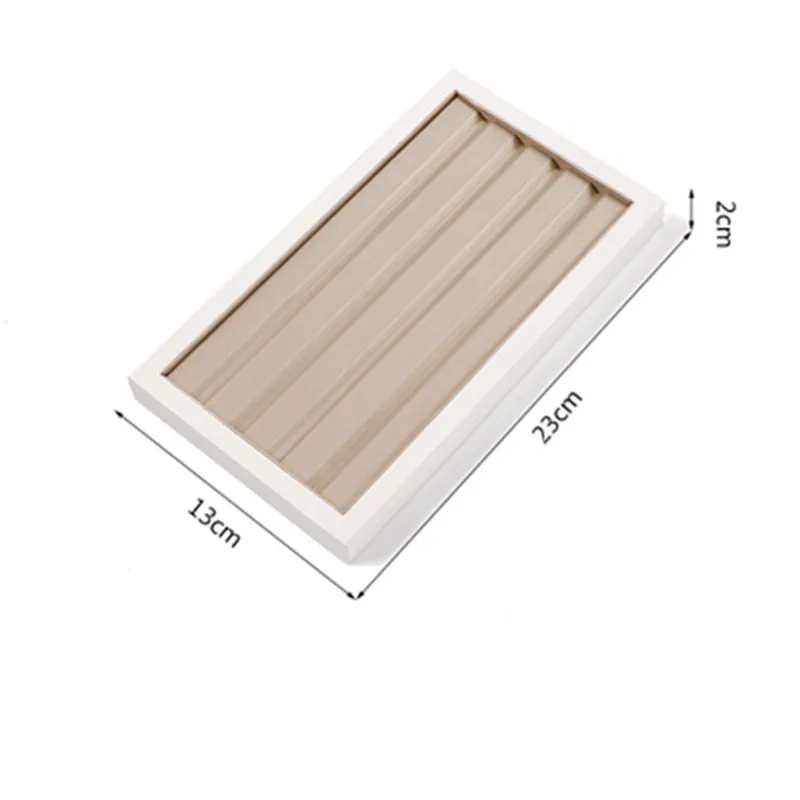 Diamond & Gemstone Sorting Display Tray: Champagne PU Organizer For ...