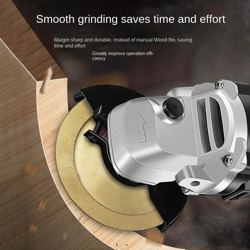 84mm Curved Grinding Wheel - Woodworking Sharpening, Angle Grinder ...