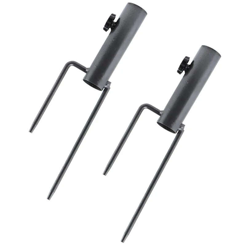 Ground Fork Umbrella Stand: Garden Parasol Spike, Sand Anchor, Outdoor ...