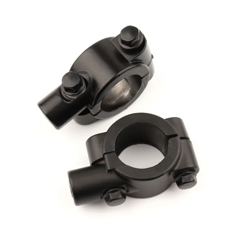 Motorcycle Mirror Mount Clamp - 22mm Handlebar Adapter, 10mm 8mm 6mm ...