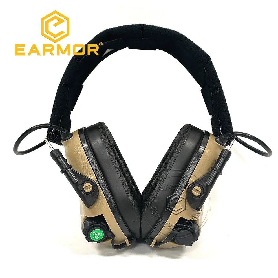 OPSMEN EARMOR Tactical Headset M31 MOD3 Noise Canceling Earmuffs ...