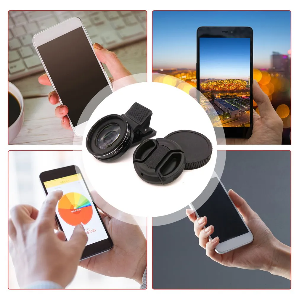 37mm 15X Macro Lens: 4K Professional Photography Phone Camera Lens ...