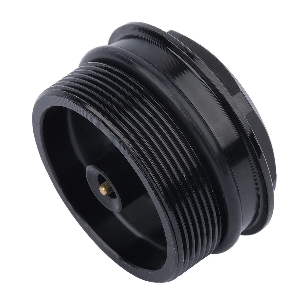 MTB Bike Front Fork Valve Nut Aluminum Threaded Cap 28.8xP1.0mm for 12 ...