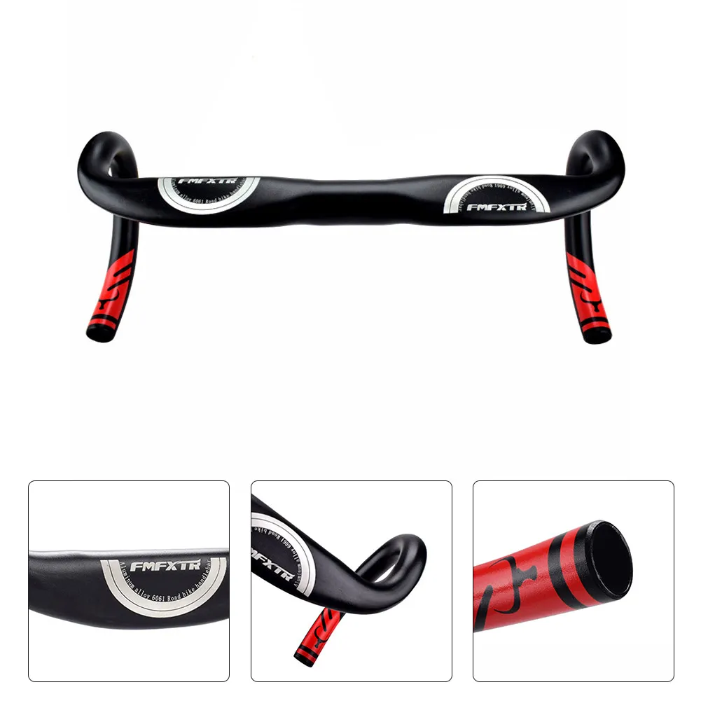6061 Aluminum Alloy Bike Frame Road Bike Handlebar: Lightweight Drop ...