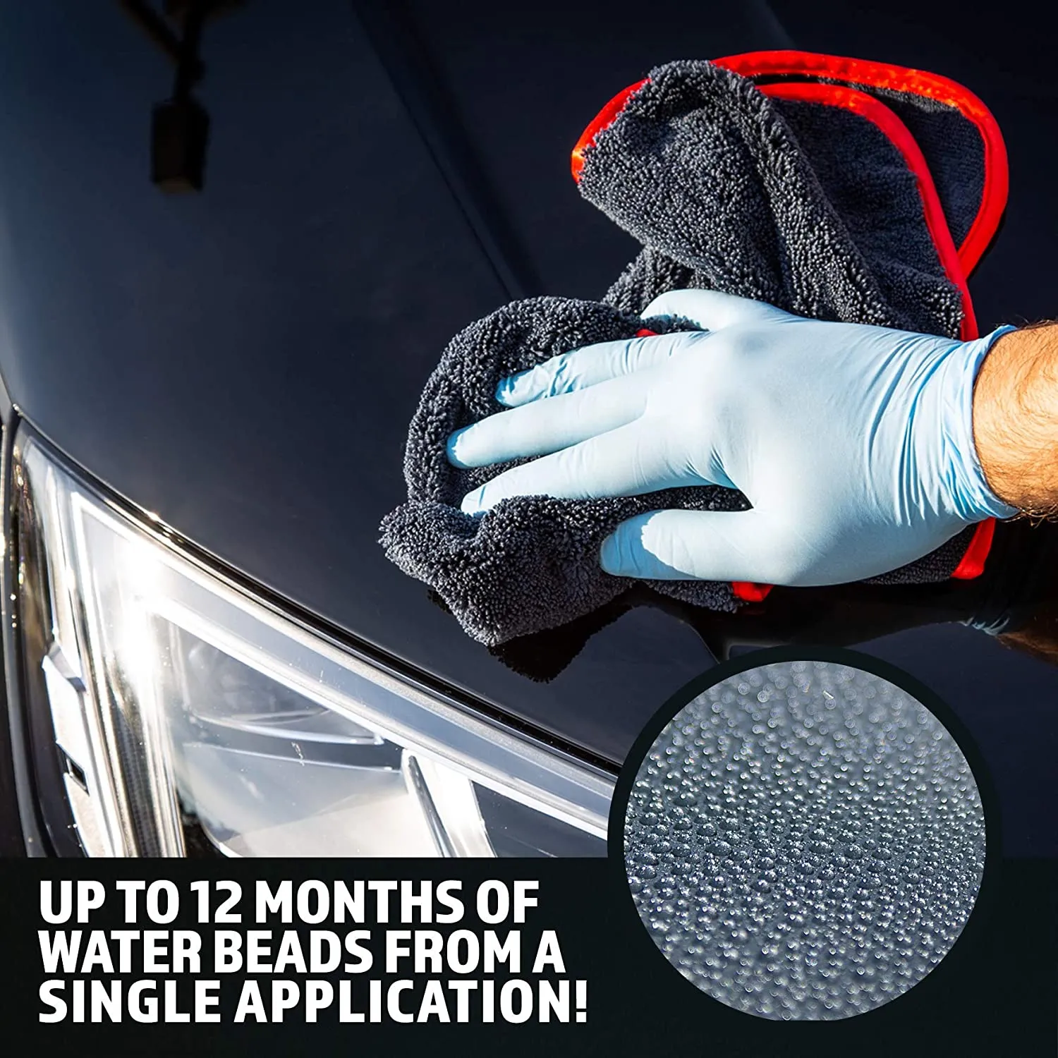 Premium 230g Paste Car Wax: High Gloss Shine, Super Hydrophobic ...