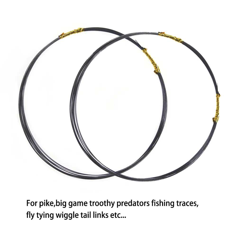 DHgate.com:2024Nickel Titanium Fishing Leader Wire - 6LB to 124LB, Kink ...
