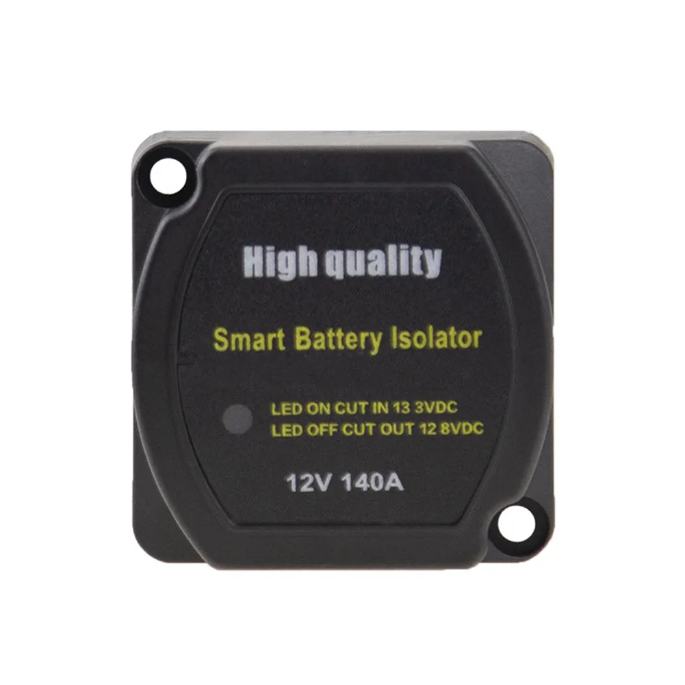 140 Amp Dual Battery Isolator Relay Sensitive For Boats, Campers ...