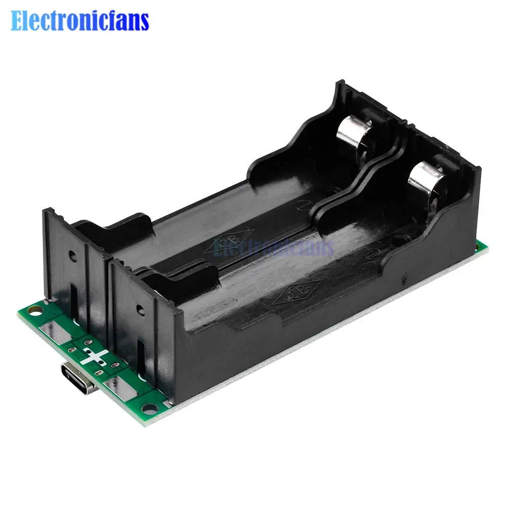 High Capacity Battery Charger 18650 Battery Power Bank Module With 3A ...