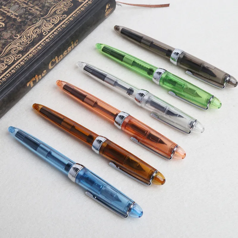 Transparent Fountain Pen 0.5mm Nib A Great Fountain Pen Gift, Clear ...
