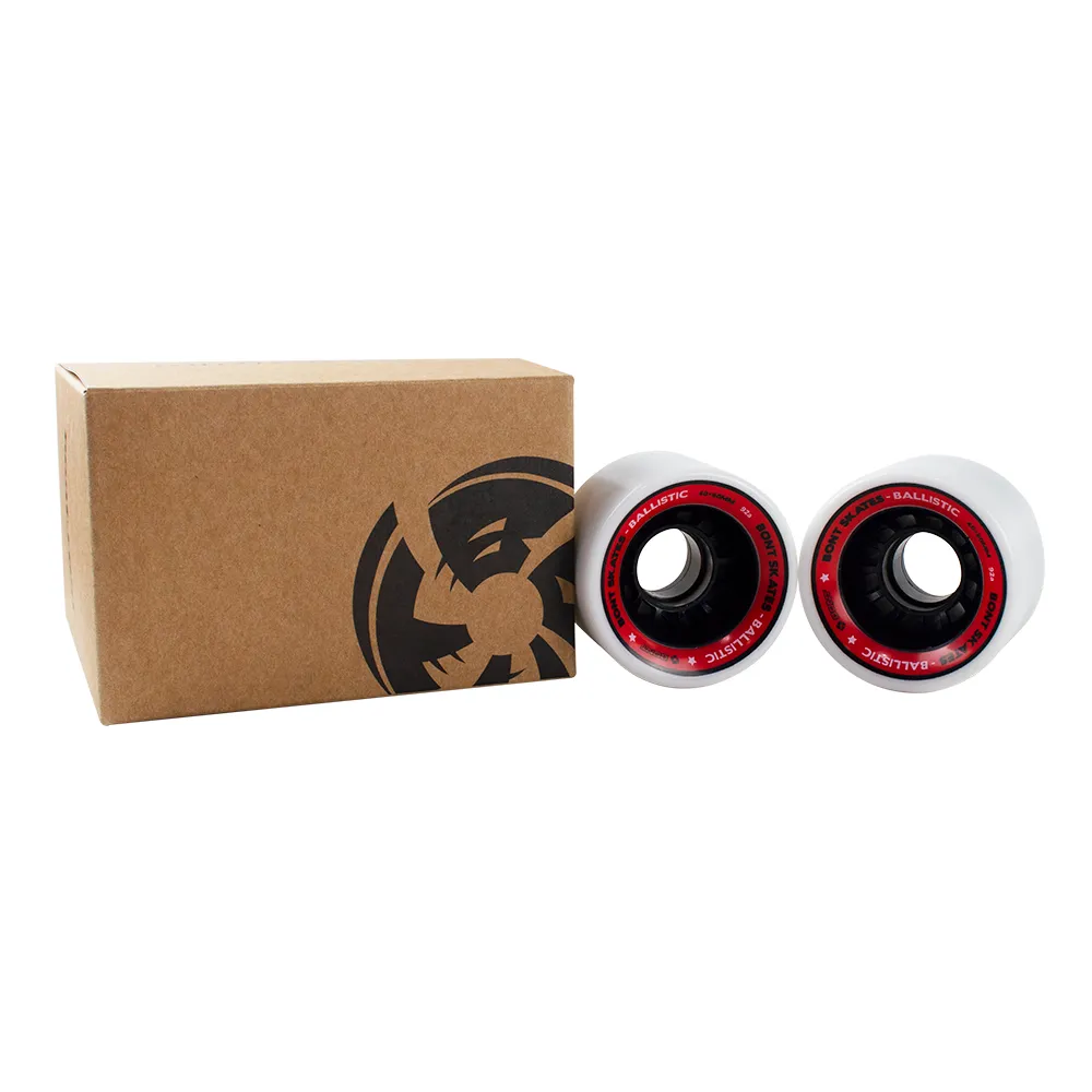 8-Piece Bont Quad Skate Wheels - Ballistic 60mm 92A Hardness Quad Wheel ...