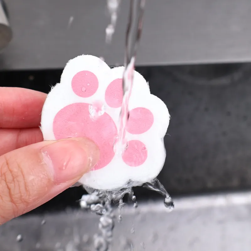 DHgate.com:3-Pack Cat Claw Glass Cleaning Sponges for Mirrors, Tables ...
