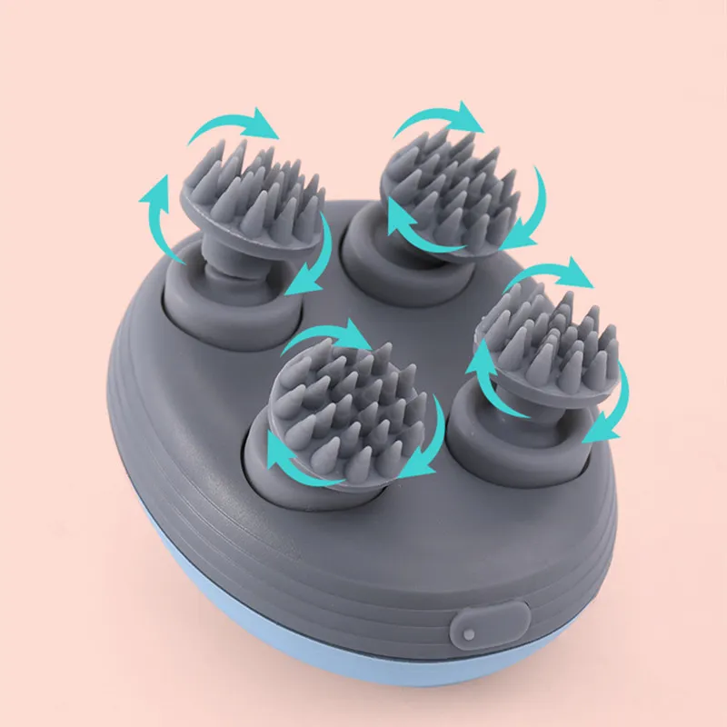 Electric Scalp Massager: Cordless Head Massaging Tool for Deep ...