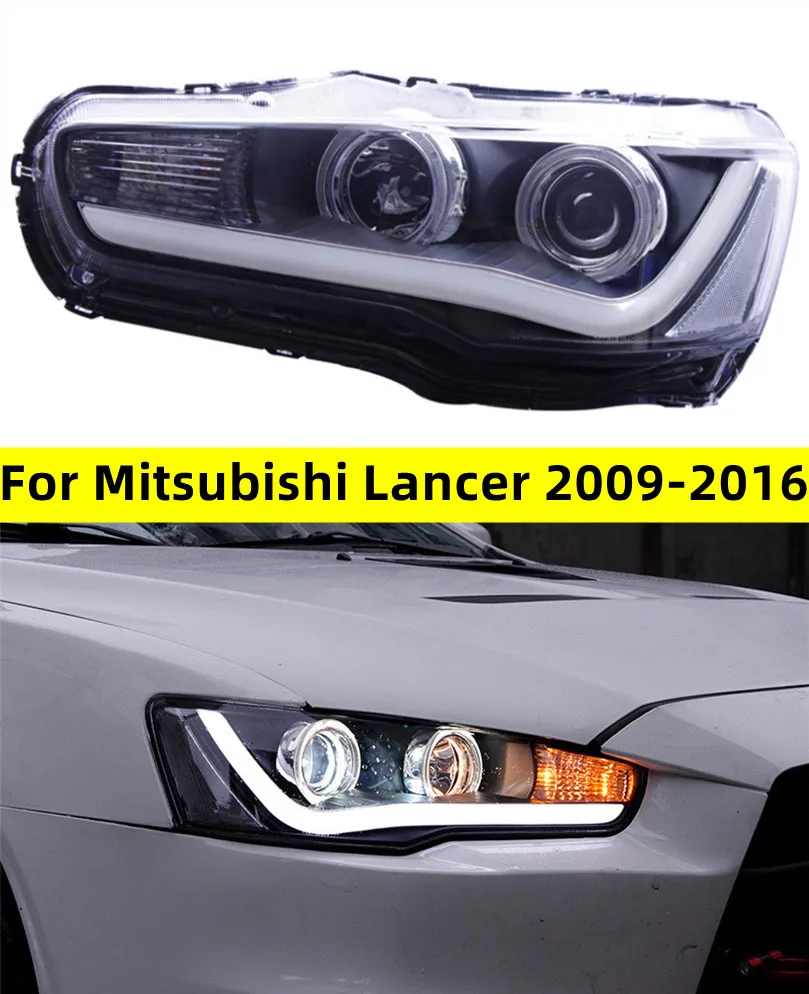 LED Angel Eye Xenon Vland Headlights Lancers For... From Maxdo, $429.39 ...