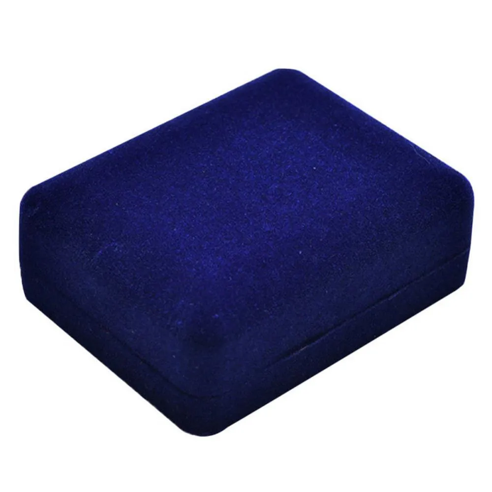 DHgate.com:Blue Velvet Necklace Jewelry Organizer Box Display Case Gift ...