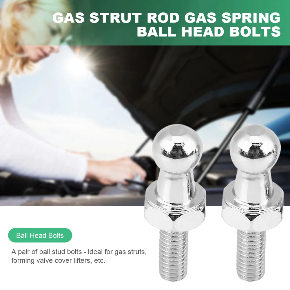 Ball Stud Bolts M6 M8 Galvanized Steel Gas Spring Ball Head Screws For ...