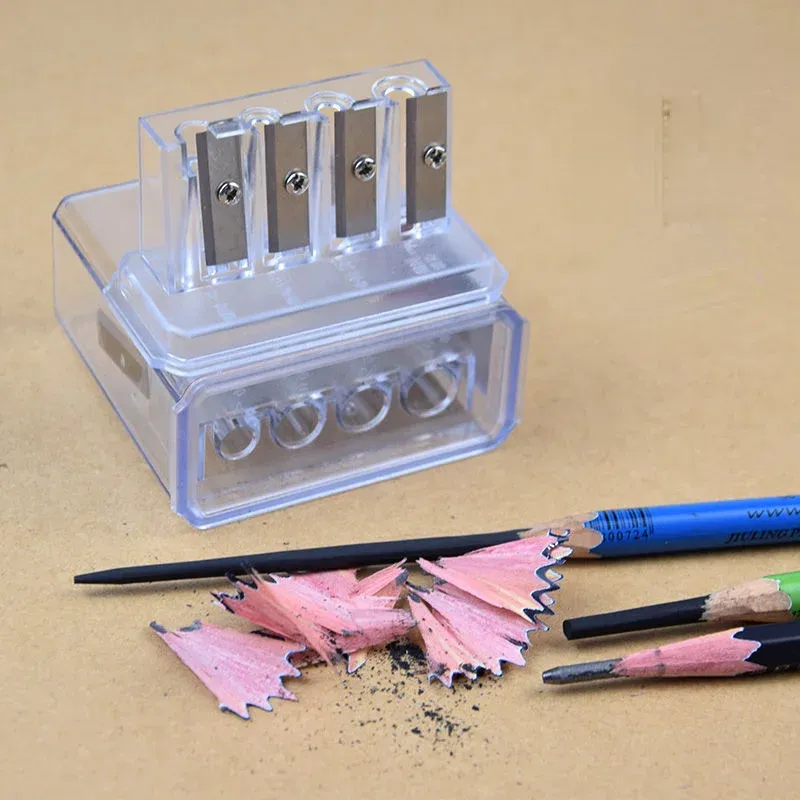 DHgate.com:Multifunctional 4-Hole Charcoal Pencil Sharpener, Long Core ...
