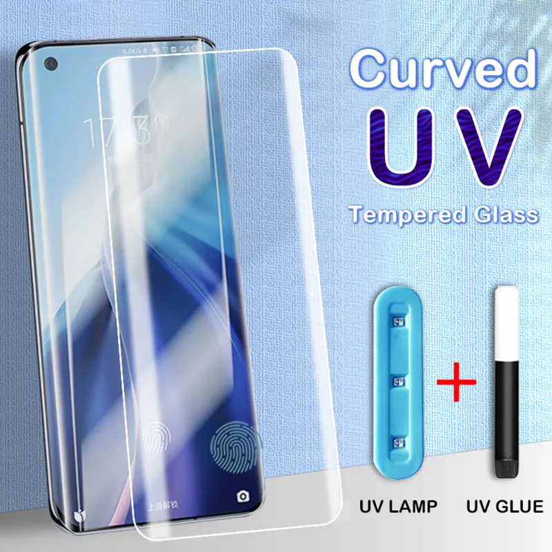 Nano Liquid Screen Protector UV Full Glue Tempered Glass Film, Phone ...