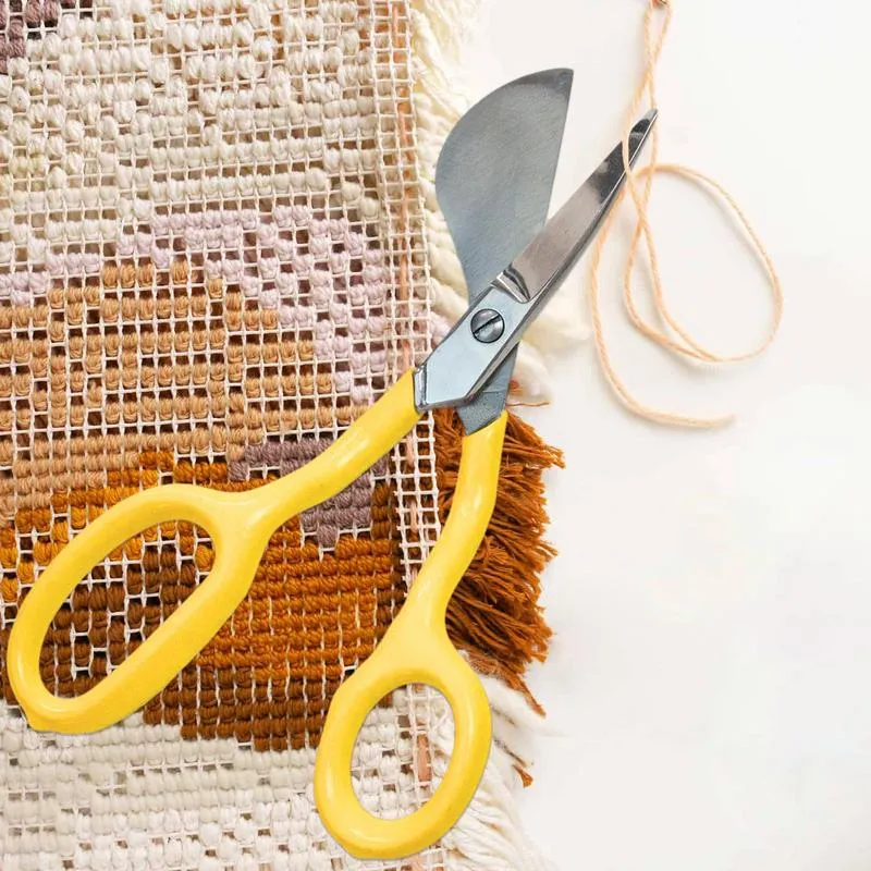 Curved Embroidery Scissors: 7.13 Duckbill Blades for Precise Fabric ...