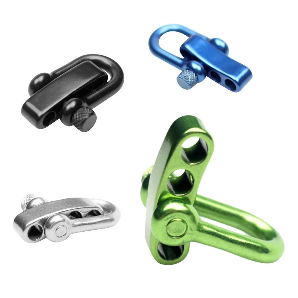 U-Style Shackle Buckle for Paracord Bracelets: Adjustable, Multi ...