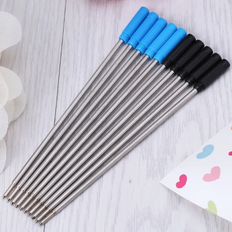 Premium 10-Piece Ballpoint Pen Refills: Smooth Writing, 0.5mm Medium ...