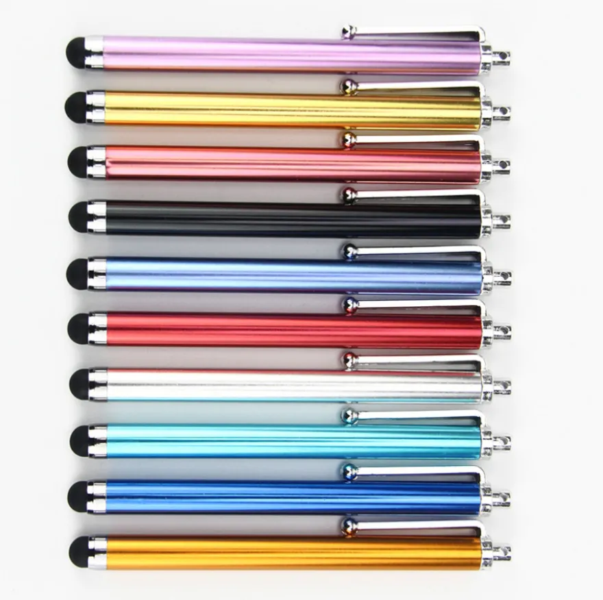 Metal Capacitive Stylus Pens 9.0mm Touch Screen Stylus For IPhone, IPad ...