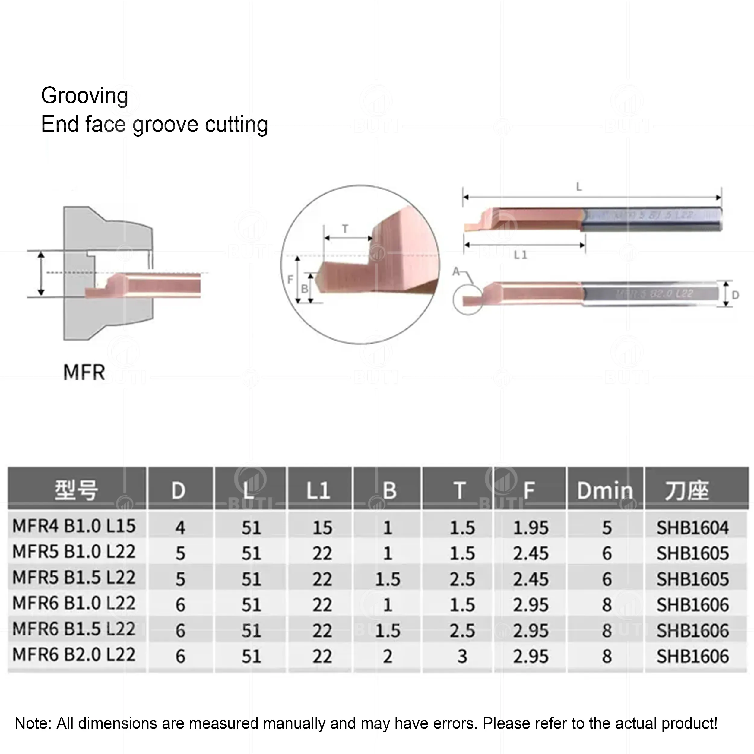 Deskar 100% Original MFR Small Bore Boring Tool Aseismic Carbide Micro Diameter Intern Grooving ...