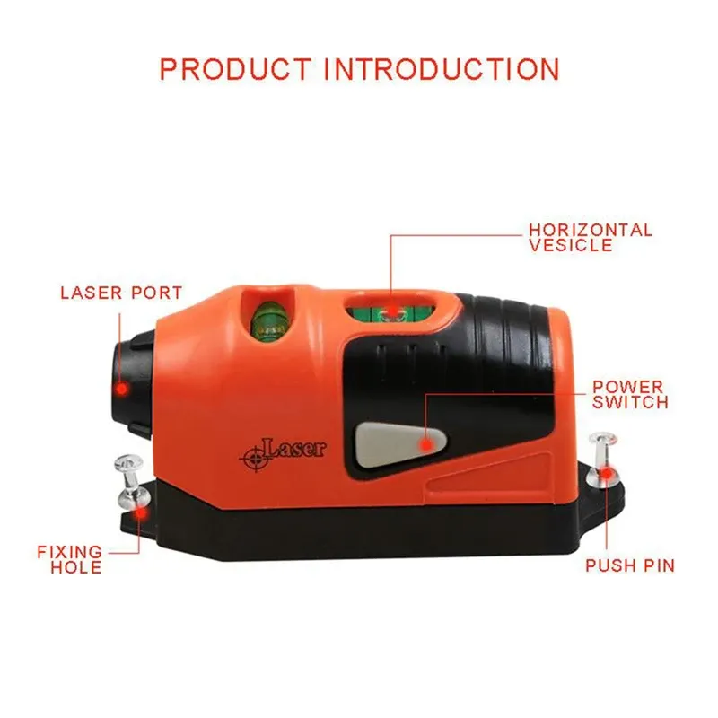DHgate.com:Mini Spirit Laser Leveler: Compact Precision Measuring Tool ...