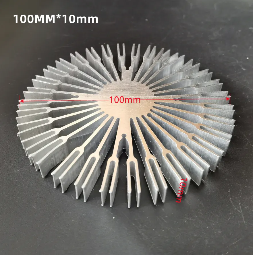 DHgate.com:7-Pack Anodized Aluminum Heatsinks for High-Power COB LED ...