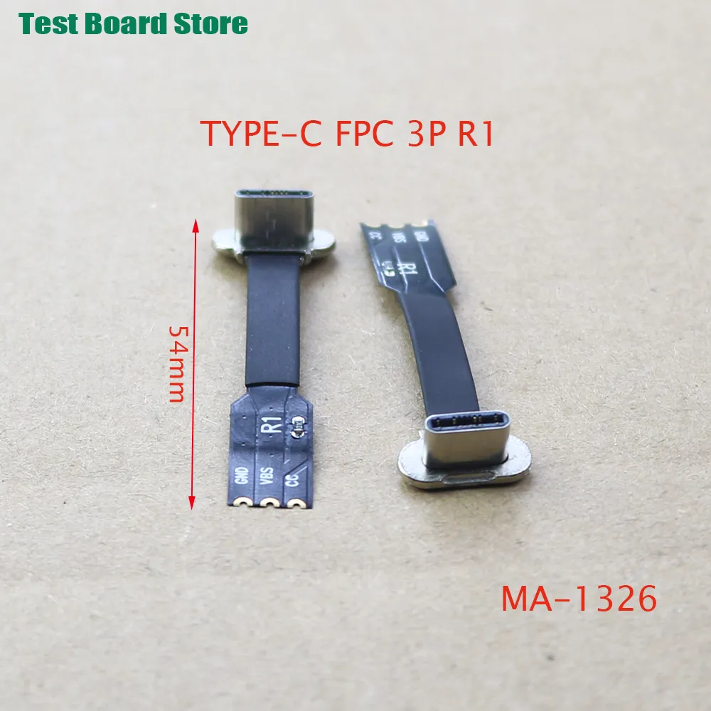 USB C Tester Board With USB Type C Female/Male Connector FPC 2/3 Pin ...