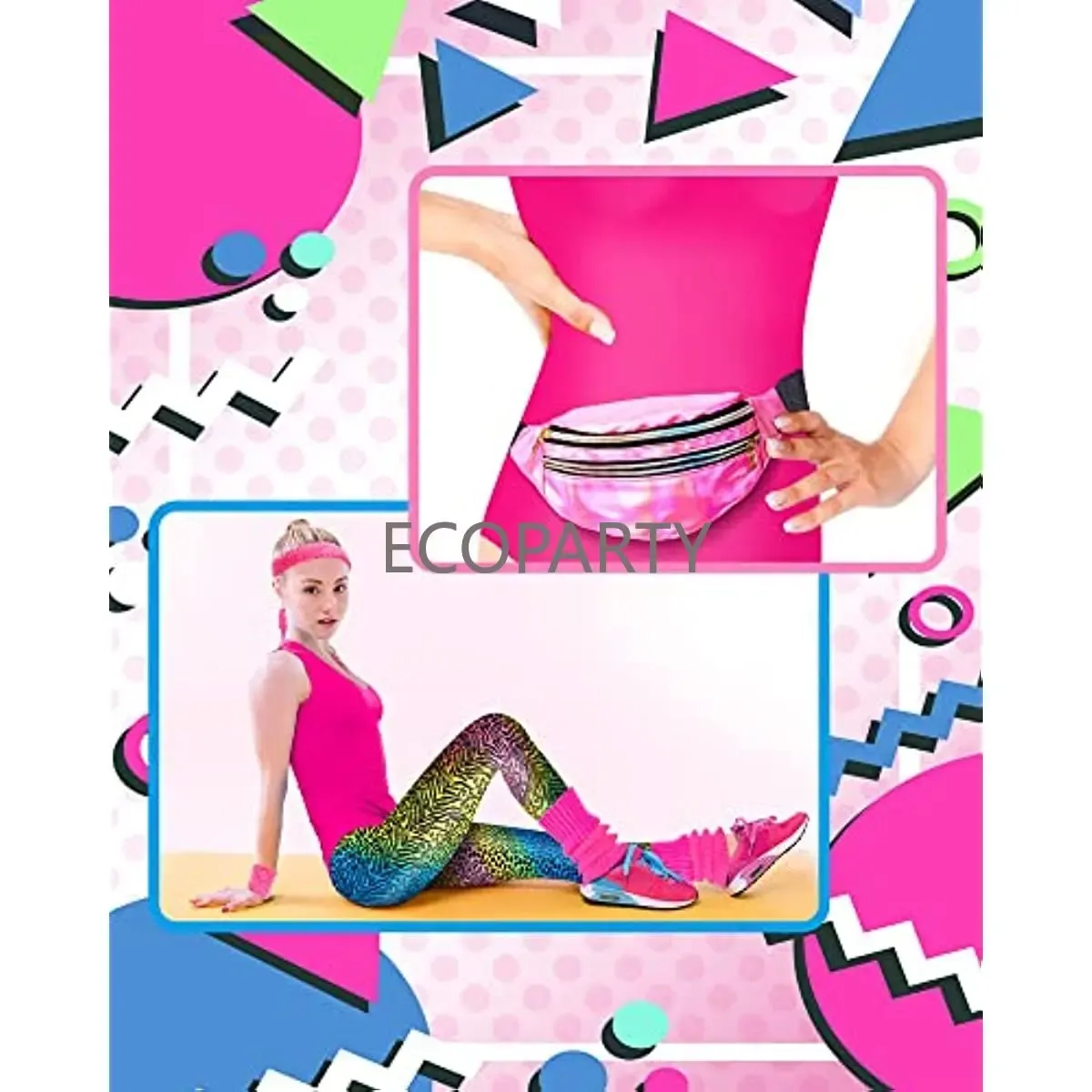 DHgate.com:80s Workout Outfit for Women - 7Pcs 2024 Fancy Dress Costume ...