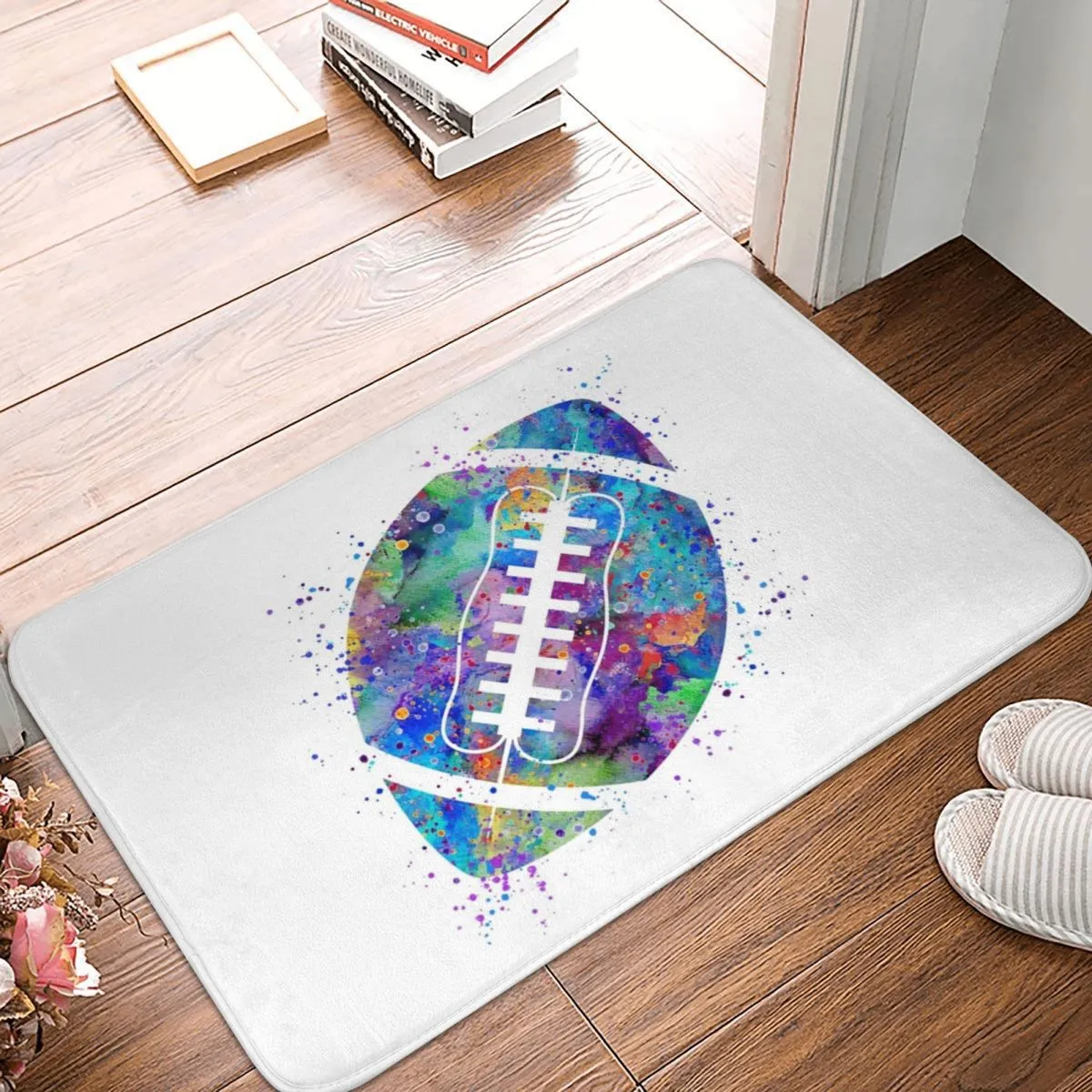 DHgate.com:Non-Slip Super Absorbent American Football Ball Doormat for ...