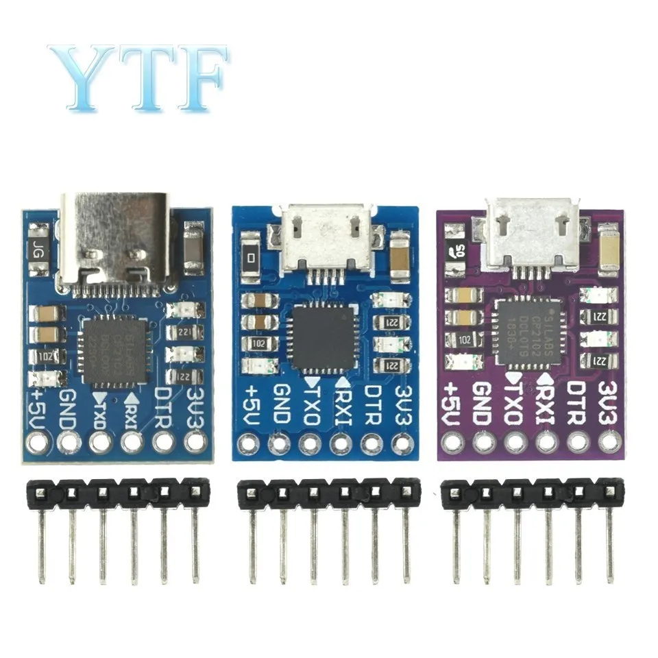 DHgate.com:CJMCU CP2102 Type-C to Micro USB to TTL Module: Reliable 6 ...