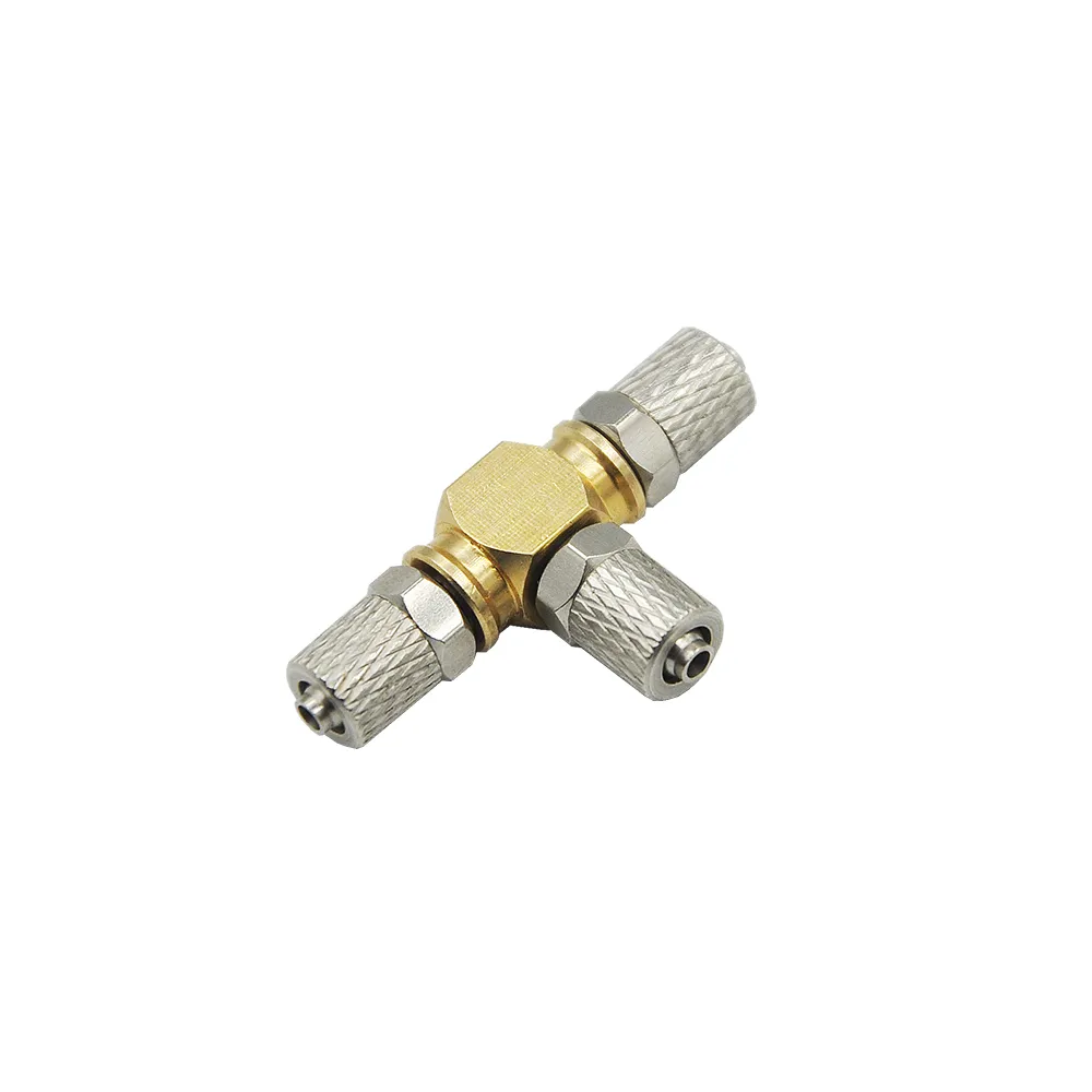 DHgate.com:3-Way Hydraulic Copper Connector: T/Y Type Multi-Path ...