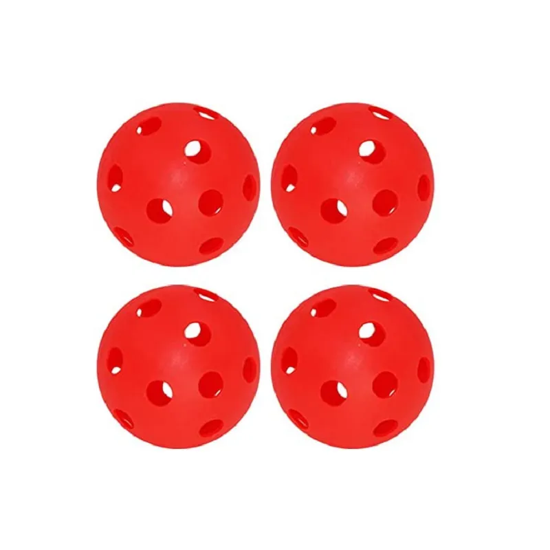DHgate.com:40mm Red Plastic Hollow Airflow Practice Golf Balls (150 ...