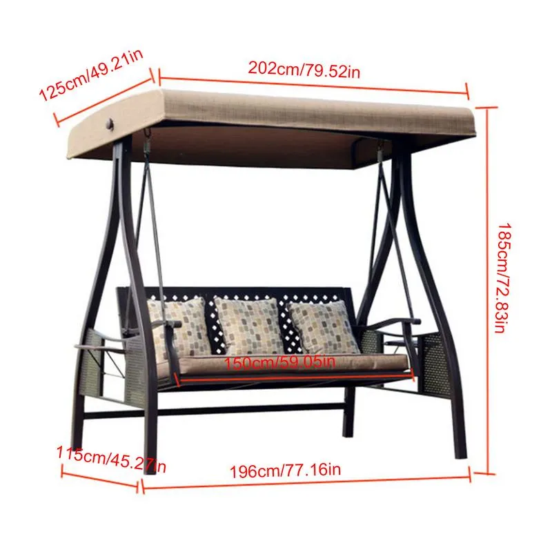 Mosquito Net For Patio, Ultra Large Mesh Swing Netting With Zipper ...