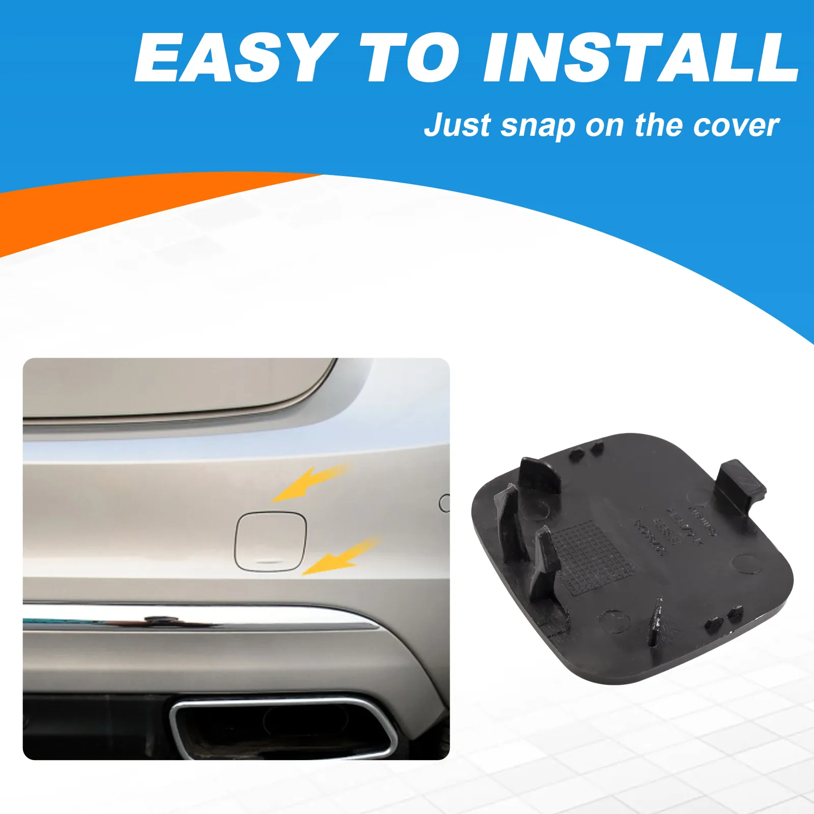 VOLVO S60 Rear Bumper Tow Hook Eye Cover Cap - Durable Trim Lid Garnish ...