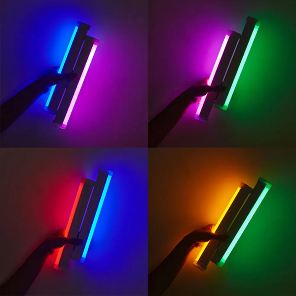 DHgate.com:"Portable RGB LED Wand: Handheld Video Light with Adjustable ...
