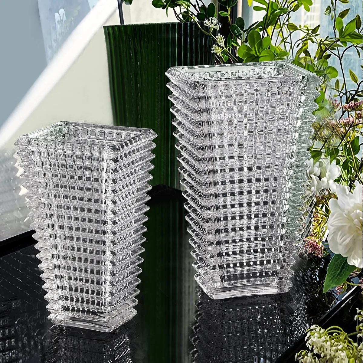 Vases Decor For Home, Decor Vases Living Room: Elegant Glass Vase For ...