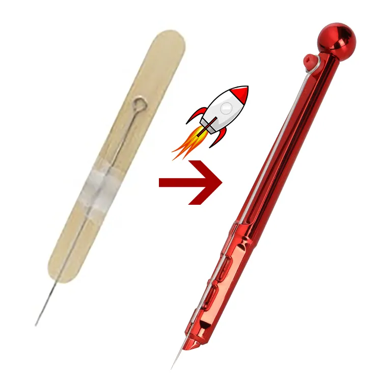 Tattoo Kit: Hand Poke Tool Kit With Needles Complete DIY Tattoo Hand ...