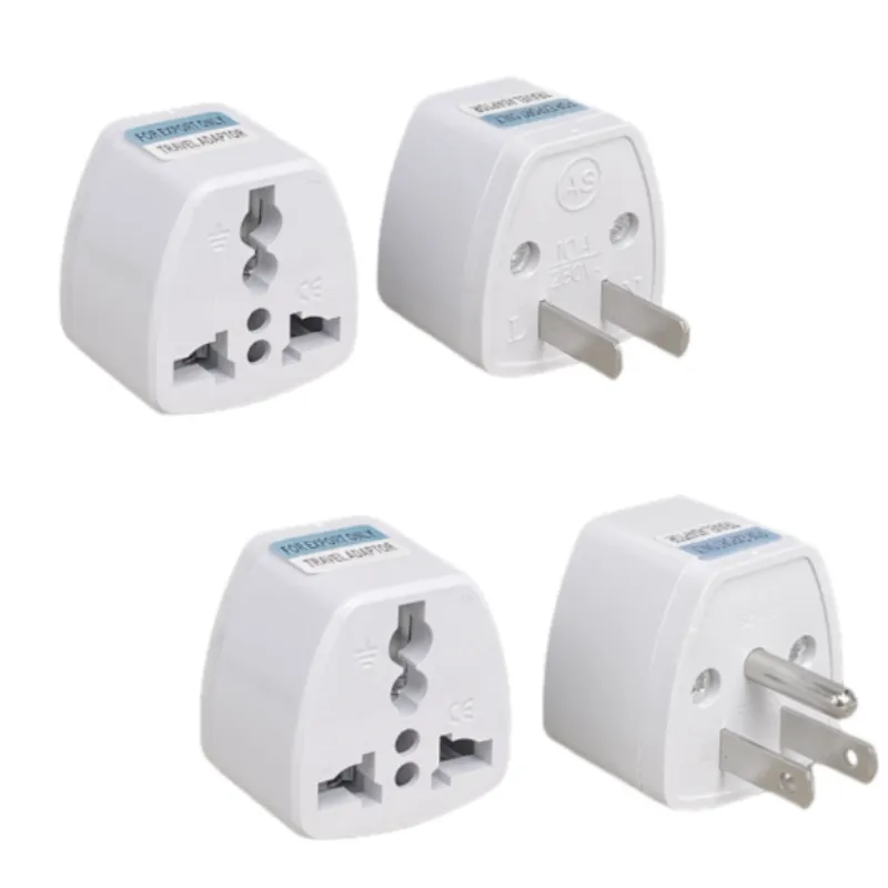 DHgate.com:US to Korea, Europe, China Travel Adapter, 2-Pin, 3-Pin AC ...