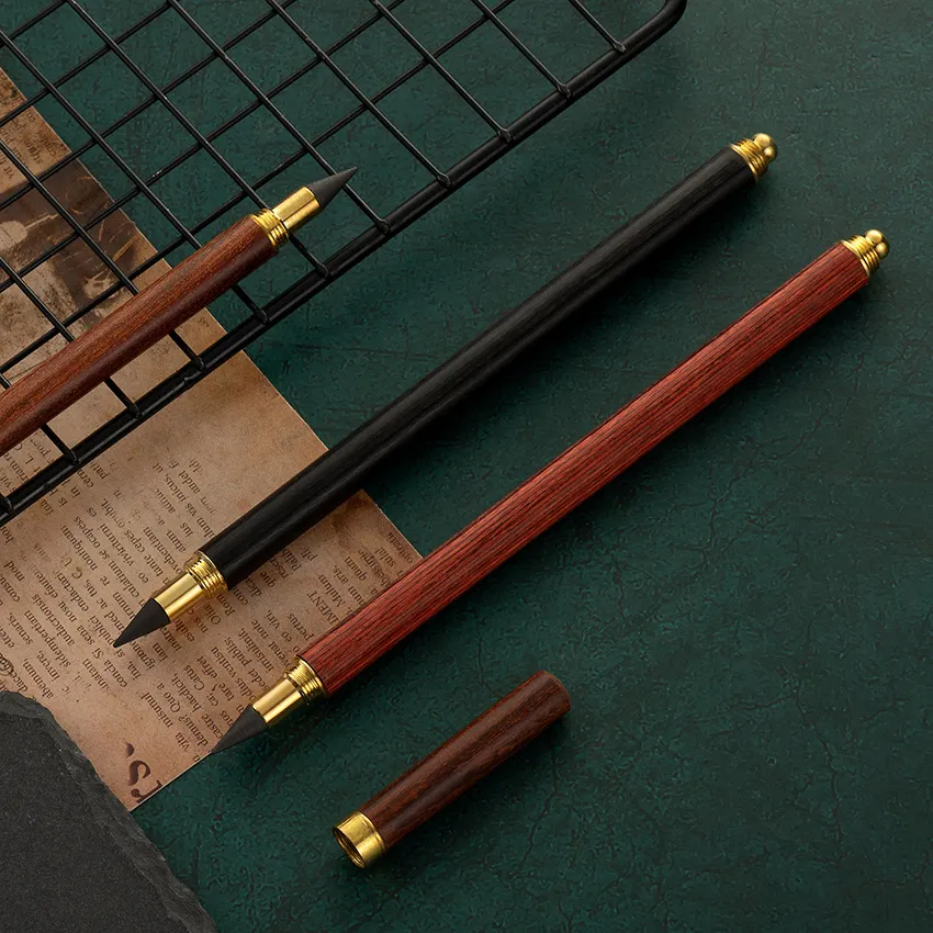 Eternal Writing Pencil Set - Wood HB Pencils for Art, Sketching ...